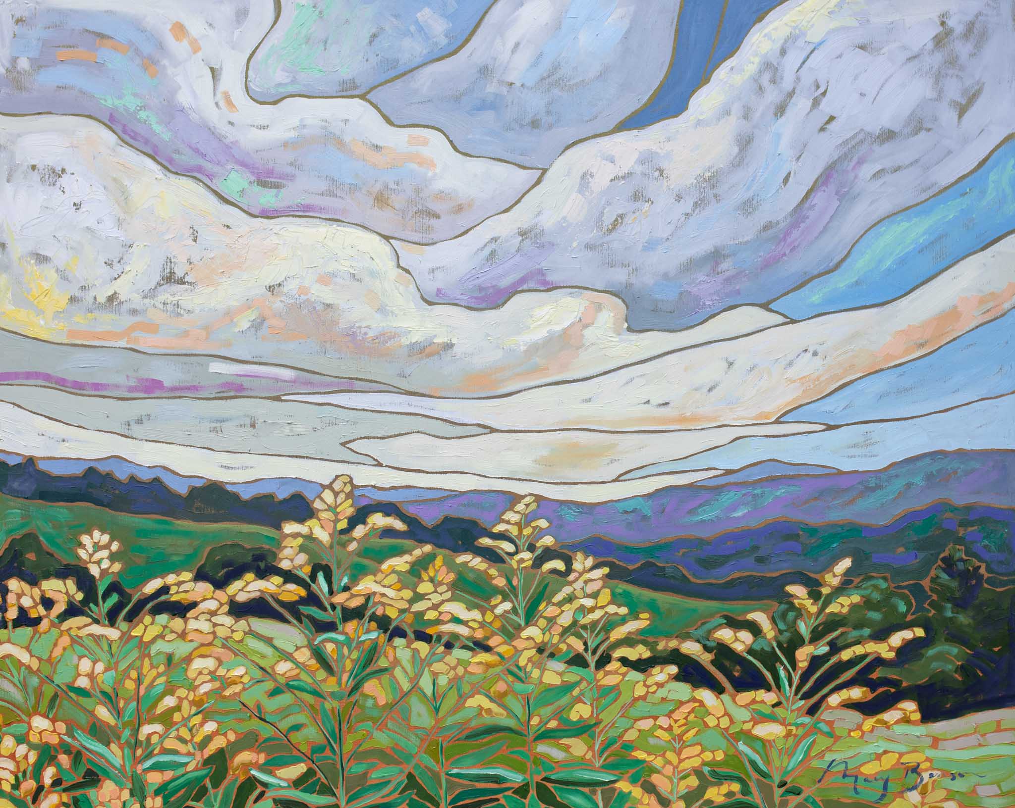 Rolling Hills – Mary Benson Art