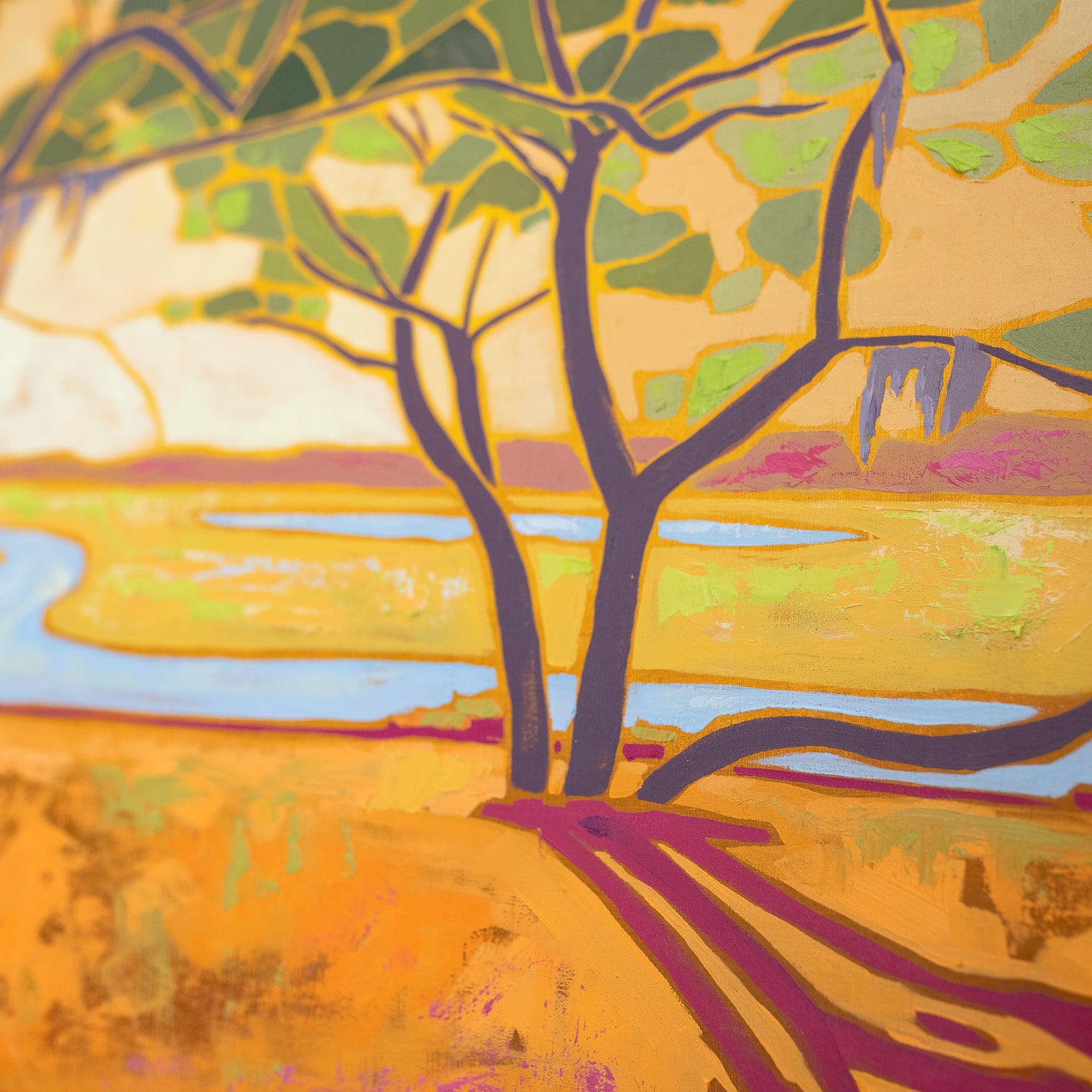 Sheltering Branches – Mary Benson Art