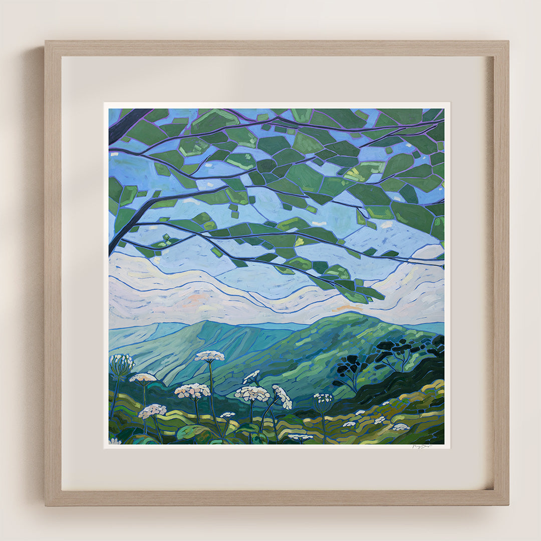 Surrounding Peace Print – Mary Benson Art