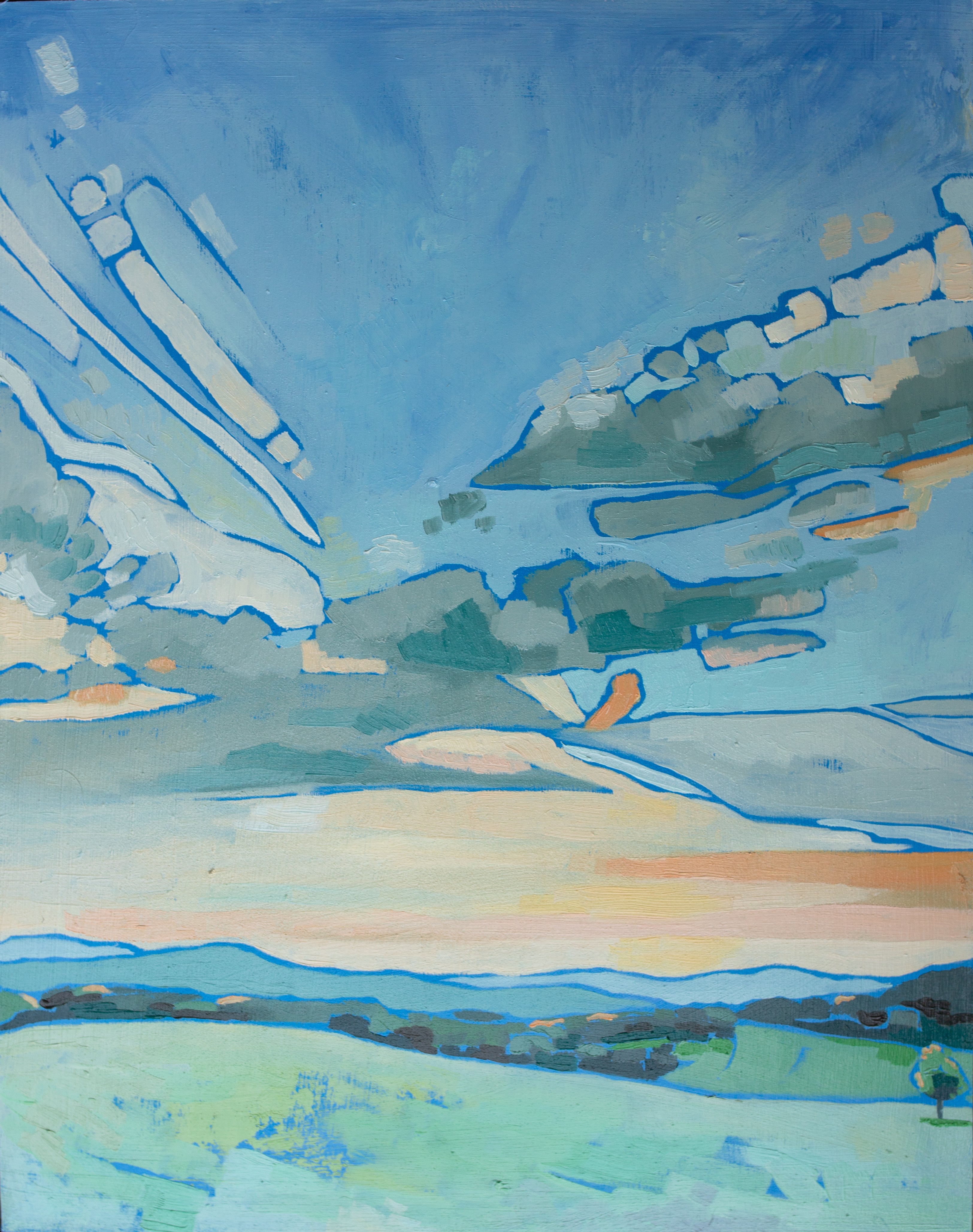 To the Heavens – Mary Benson Art